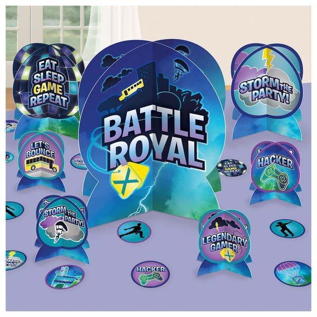 Fortnite Battle Royale Table Decorating Kit – Peach State Party Supplies